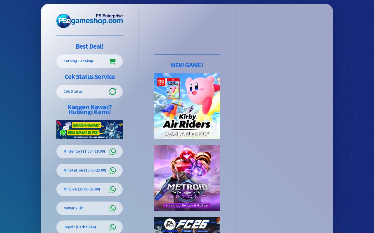 PSe Portal Information